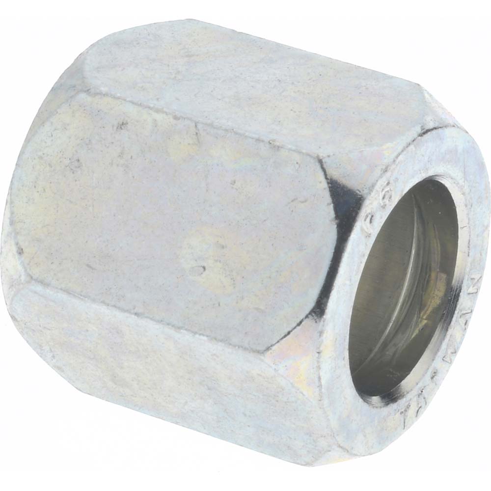Parker - Steel Flared Tube Nut: 3/8" OD, 37 deg Flared Angle | MSC Direct