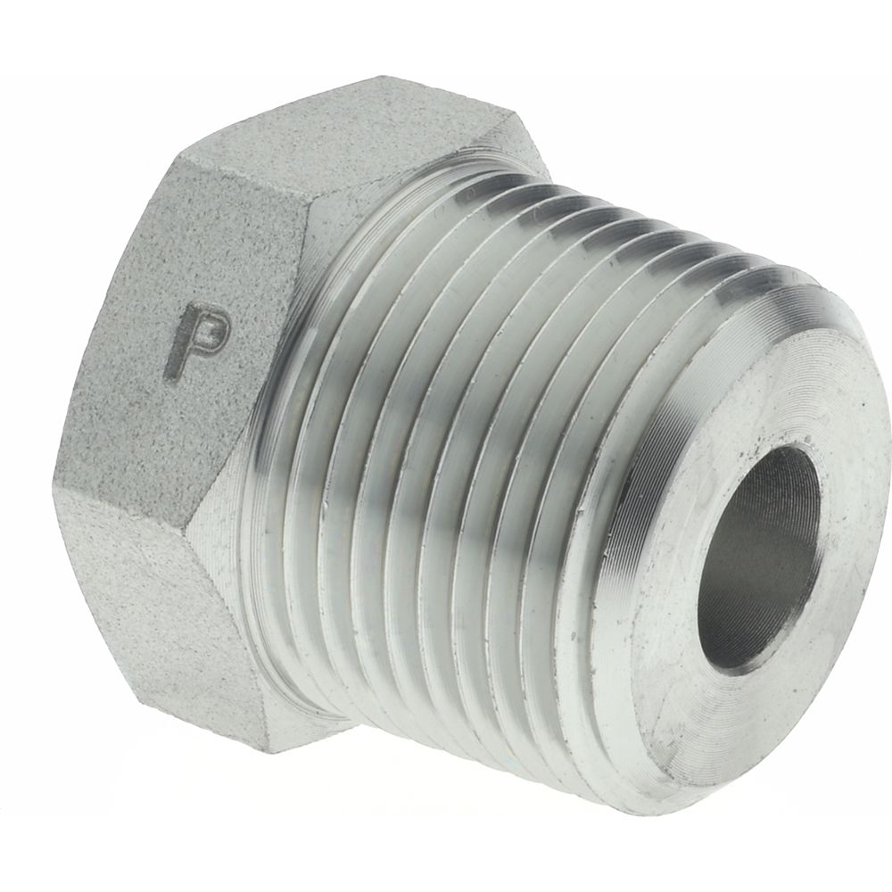 Parker - Industrial Pipe Bushing: 1/4" Female Thread, 3/4" Male Thread ...
