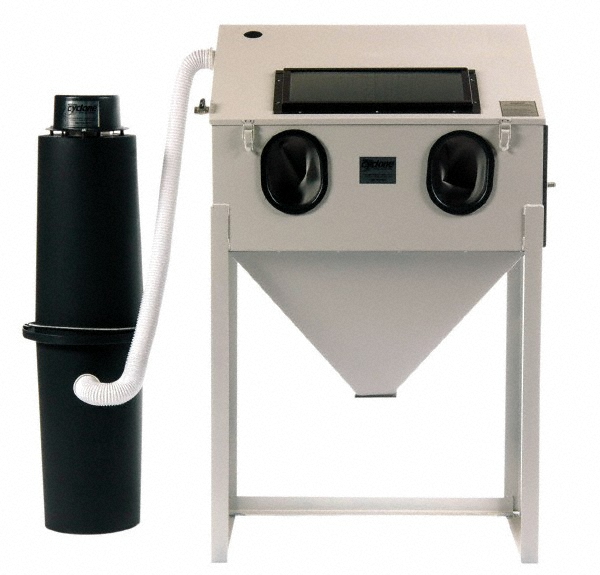 Cyclone - 36 x 24 x 24" Working Dimensions Free-Standing Sandblaster ...