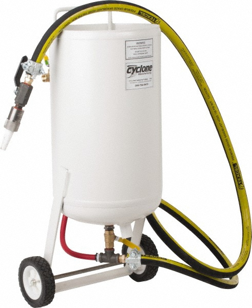 Cyclone - 95 Lb Portable Sandblaster | MSC Direct