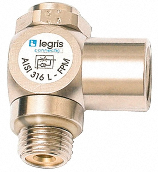 Legris - Air Flow Control Valve: Flow Control Elbow | MSC Direct