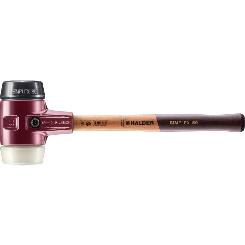 HALDER - Mallets: Mallet Type: Double Face Mallet; Head Weight (Oz ...