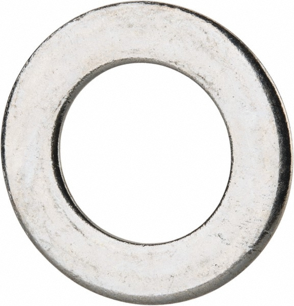 Value Collection - M22 Screw Standard Flat Washer: Grade 8 Steel, Zinc ...