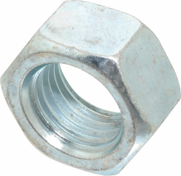 Value Collection - Hex Nut: M22 x 2.50, Class 8 Steel, Zinc-Plated ...