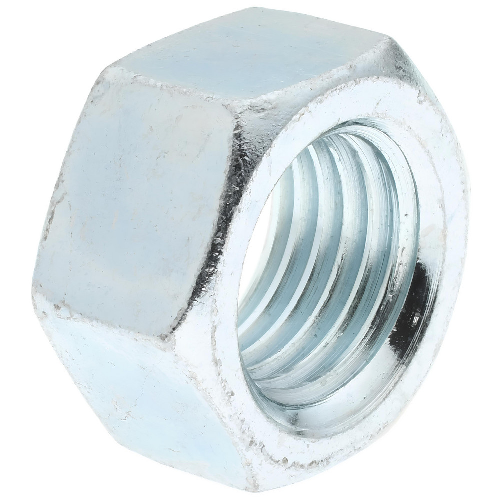Value Collection - Hex Nut: M22x2.5, Grade Class 8 Steel, Zinc Finish ...