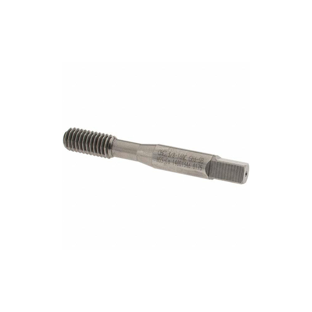 OSG - Thread Forming Tap: 3/8-16 UNC, Bottoming Chamfer, Cobalt, Bright Finish | MSC Direct