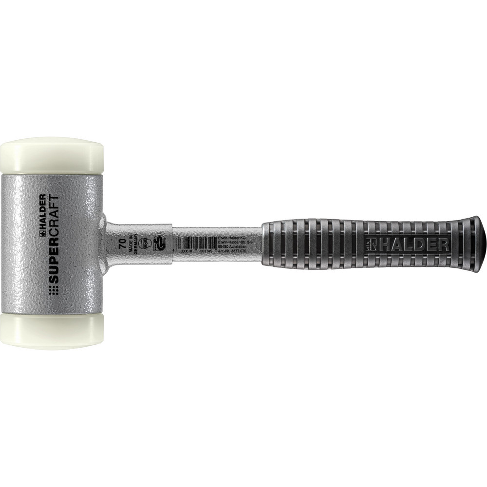 HALDER - Dead Blow Hammers: Head Weight (Lb.): 5; Head Weight Range: 3 ...