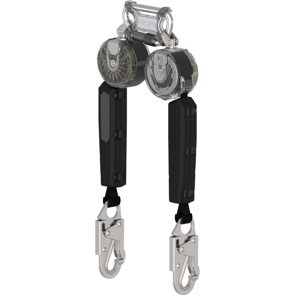 MSA - Personal Fall Limiter: 310 lb, 10.000' Line, Snap Hook Connection ...