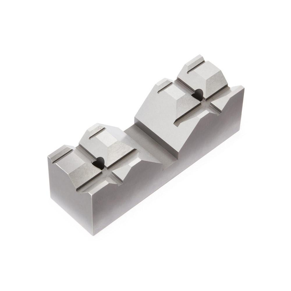 Kurt - Vise Jaw: 5.9690" Wide, 1.8800" High, 1.8750" Thick, V-Groove ...