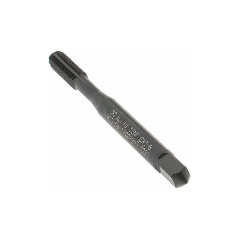 OSG - Thread Forming Tap: #10-32 UNF, 3B Class of Fit, Modified Bottoming Chamfer, Cobalt, Steam ...