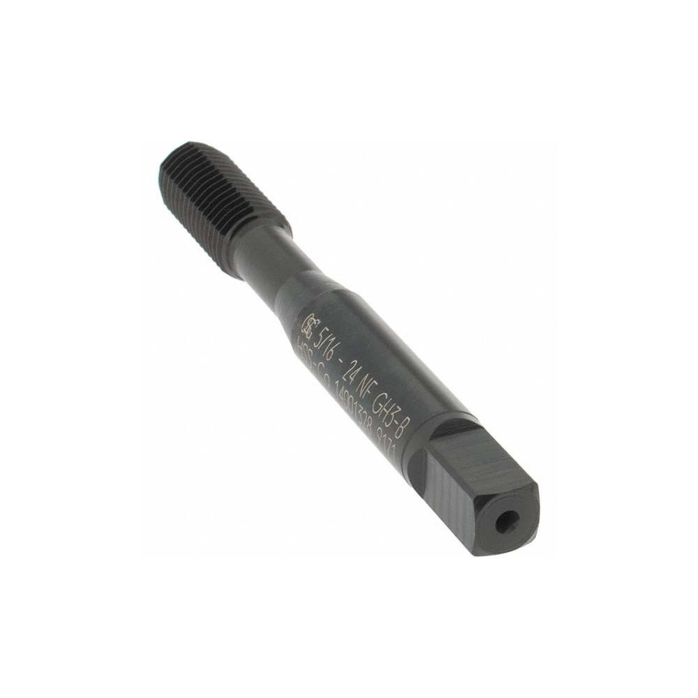 OSG - Thread Forming Tap: 5/16-24 UNF, Modified Bottoming Chamfer, Cobalt, Steam Oxide Finish ...