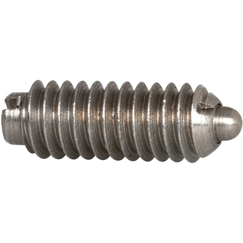 Gibraltar - Threaded Spring Plunger: #8-32, 0.437" Thread Length, 0.07 ...