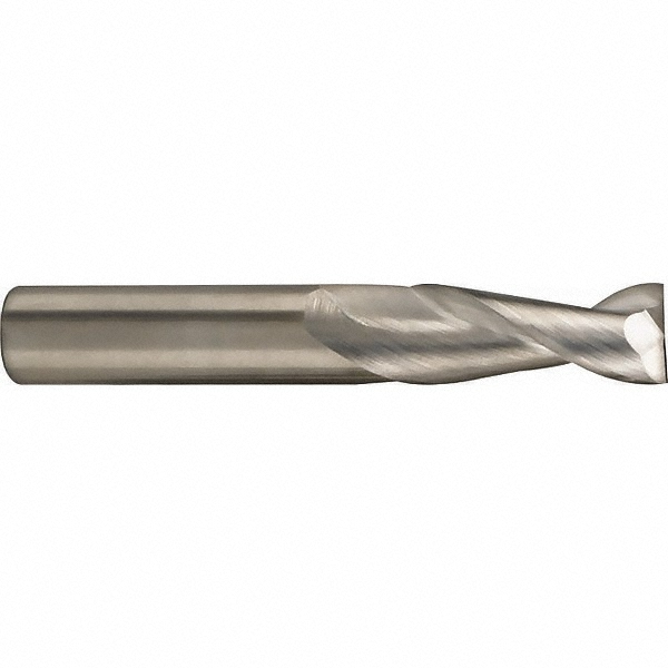 SGS - Square End Mill: 5.00 mm Dia, 13.00 mm LOC, 2 Flute, Solid ...