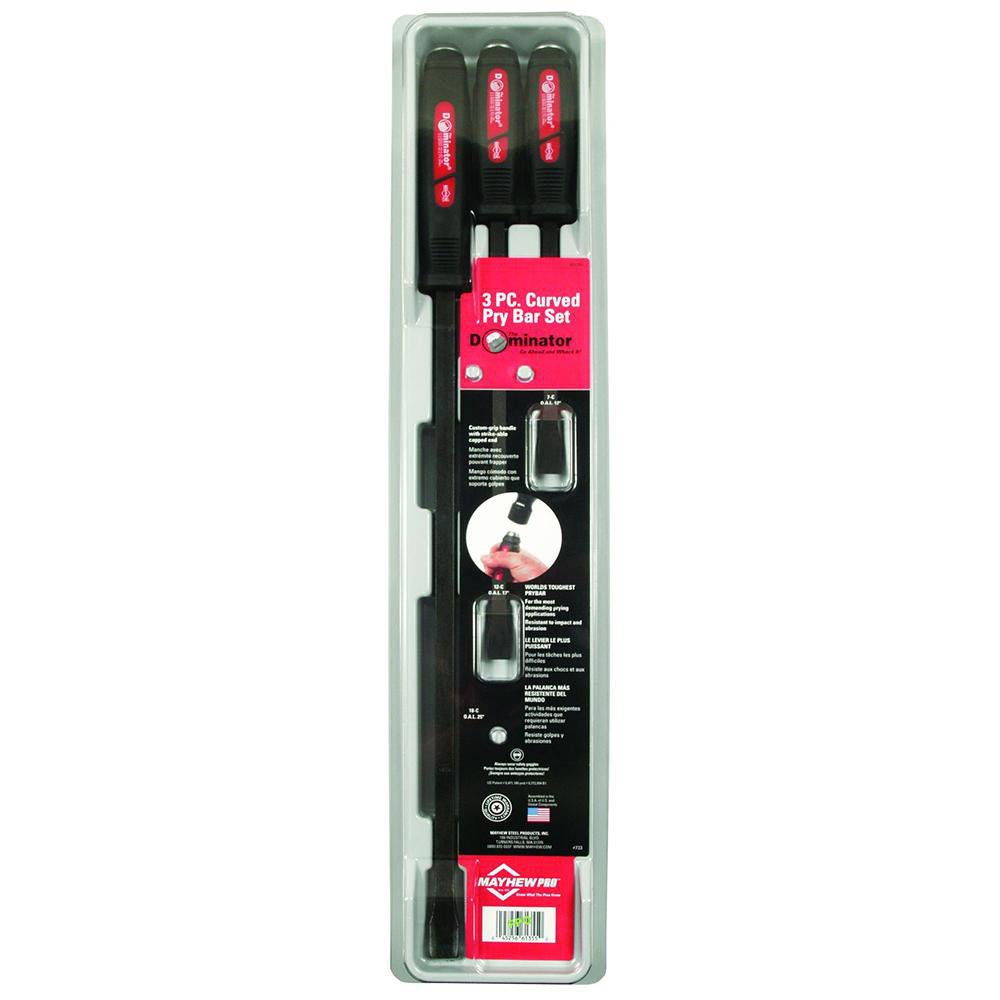 Mayhew - 3 Piece Screwdriver Pry Bar Set | MSC Direct