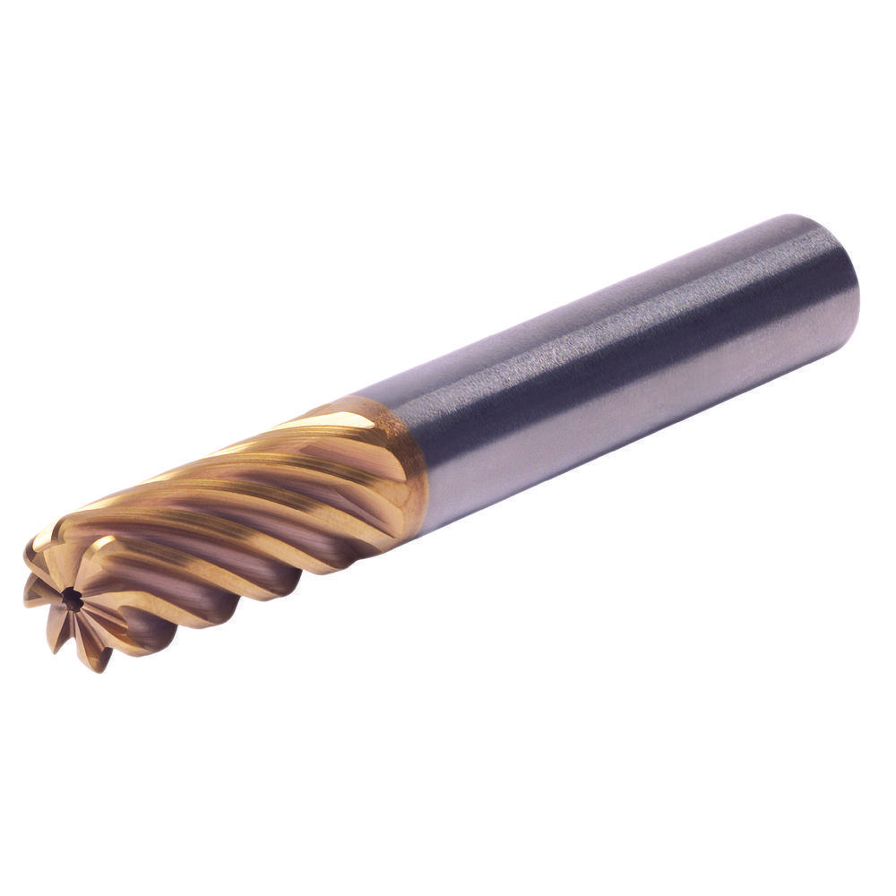 Kennametal - Corner Radius End Mill: 1/2" Dia, 1" LOC, 0.0300" Radius ...