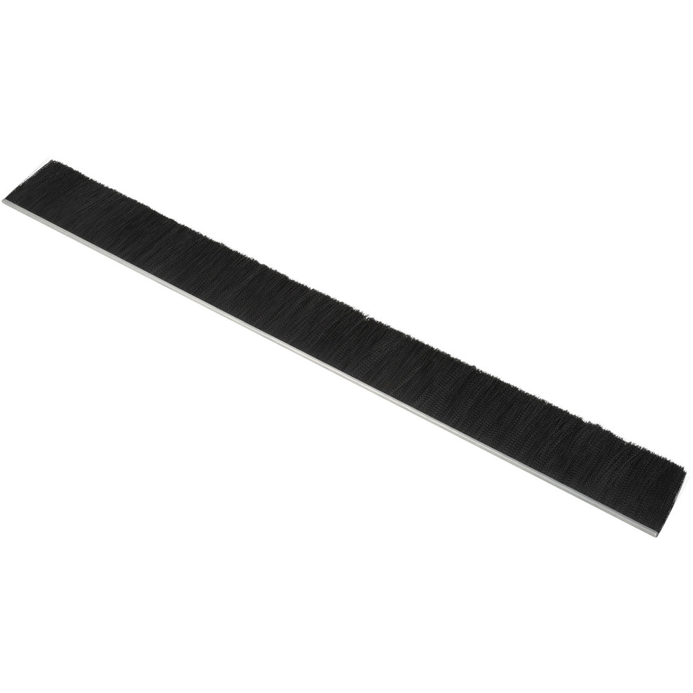 PRO-SOURCE - 1/2" Back Strip Brush Width, Metal Black Nylon Strip Brush ...