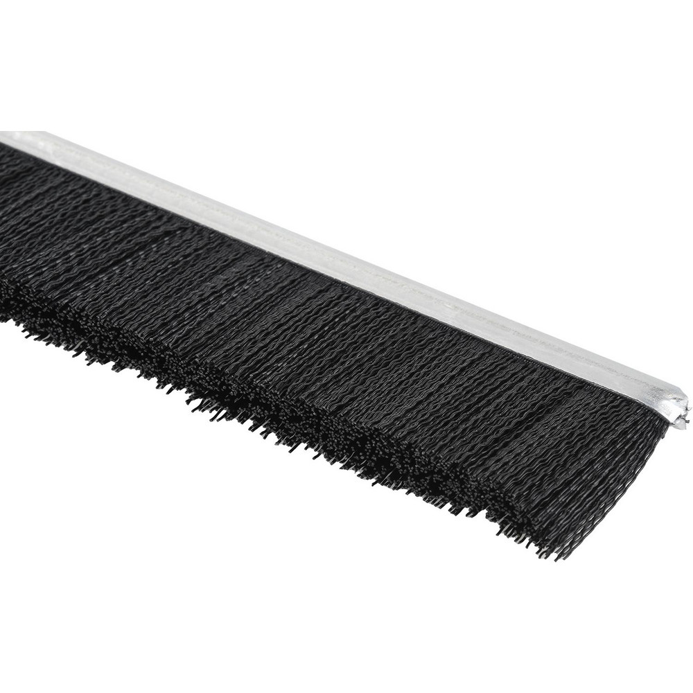PRO-SOURCE - 5/16" Back Strip Brush Width, Metal Black Nylon Strip ...