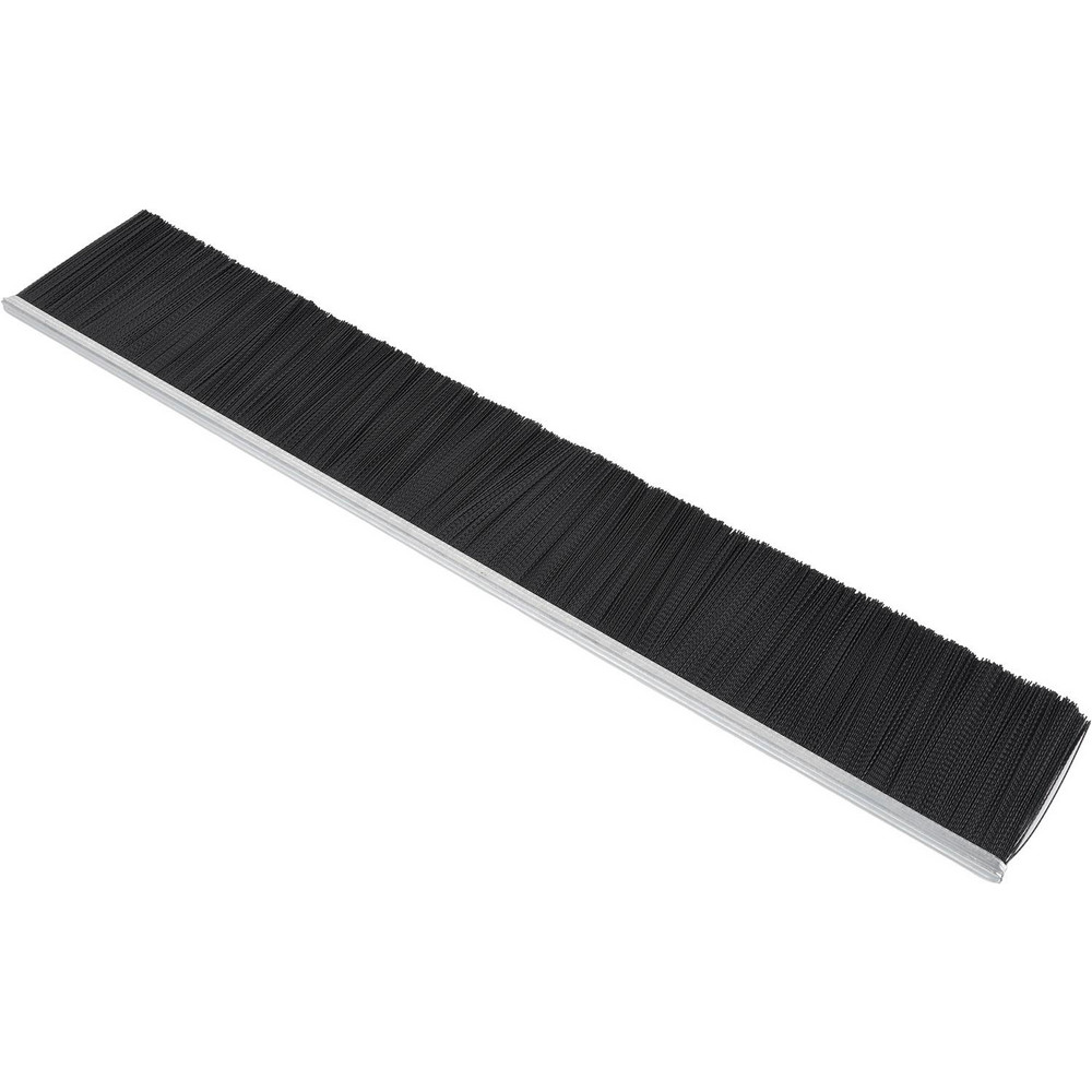 PRO-SOURCE - 1/2" Back Strip Brush Width, Metal Black Nylon Strip Brush ...