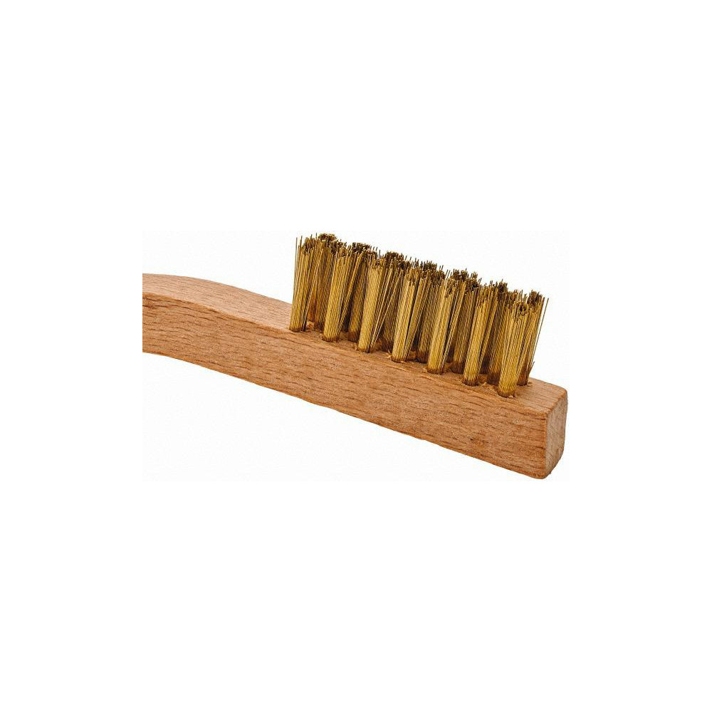 PRO-SOURCE - Welder Brush: 3 Row, 7 Column, Brass | MSC Direct