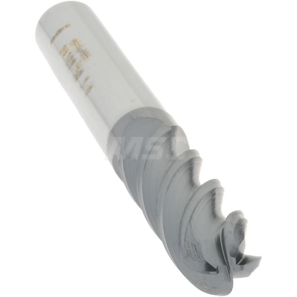 Accupro - Ball End Mill: 3/8" Dia, 1-1/8" LOC, 4 Flute, Solid Carbide | MSC Direct