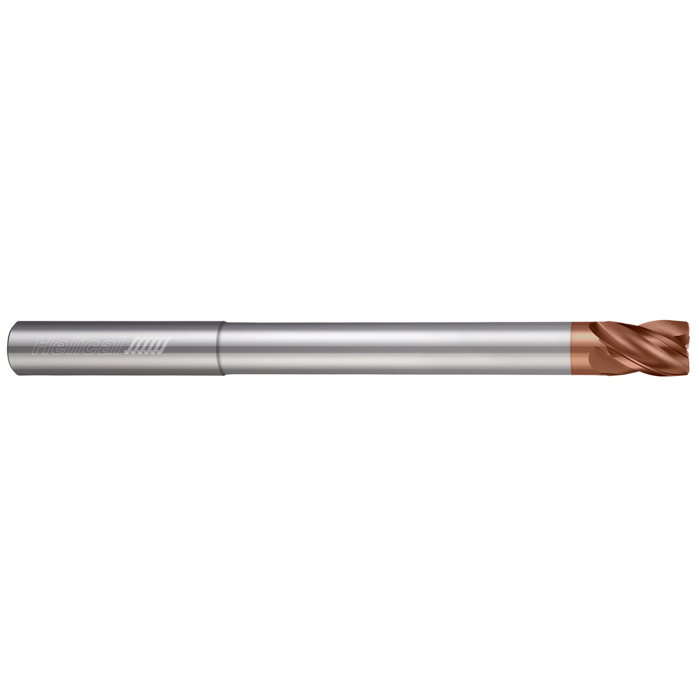 Helical Solutions - Corner Radius End Mill: 1/2" Dia, 5/8" LOC, 0.06 ...