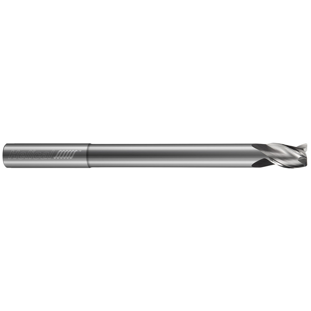 Helical Solutions - Corner Radius End Mill: 1/2" Dia, 5/8" LOC, 0.06 ...