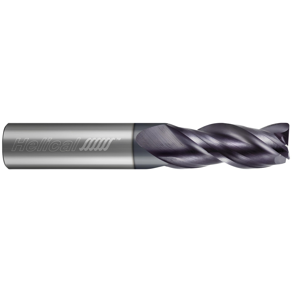 Helical Solutions - Corner Radius End Mill: 5/16" Dia, 1-1/4" LOC, 0. ...