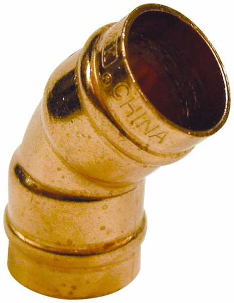 NIBCO - 1/2" Cast Copper Pipe 45° Wye - 71941173 - MSC Industrial Supply