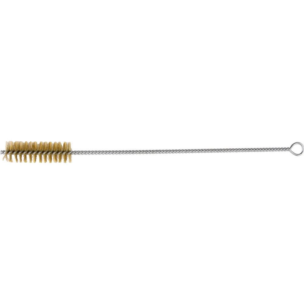 Schaefer Brush - 3" Long x 1" Dia Brass Long Handle Wire Tube Brush ...