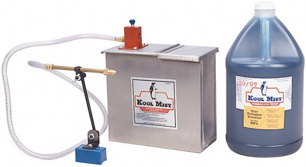 Kool Mist - Tank Mist Coolant System: 4.9 gal Stainless Steel Tank, 1 ...