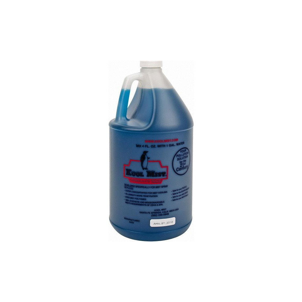 Kool Mist - Cutting Fluid: Kool Mist, Water-Based, 1 gal Bottle | MSC ...