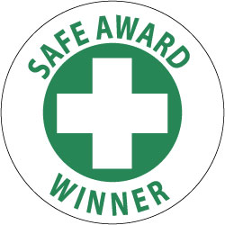NMC - 25 Qty 1 Pack Safety Award Winner, Hard Hat Label - 09428350 ...