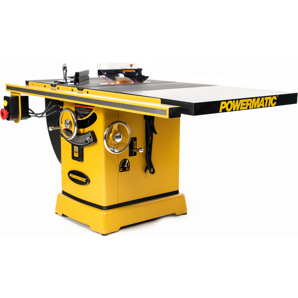 Powermatic - Cabinet Saw: 10" Blade Dia, 5/8" Arbor, 5 hp, Three Phase ...