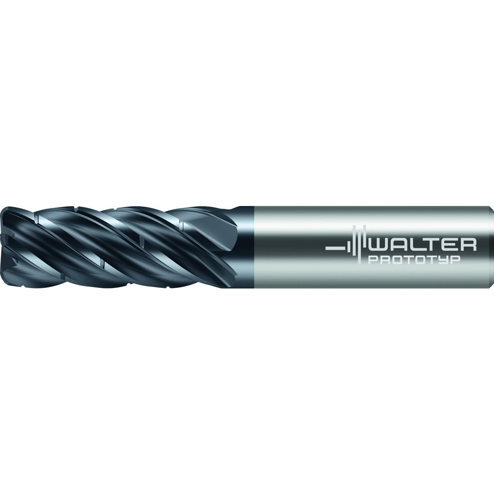 Walter-Prototyp - Corner Radius End Mill: 3/4" Dia, 2-1/4" LOC, 0.0300 ...