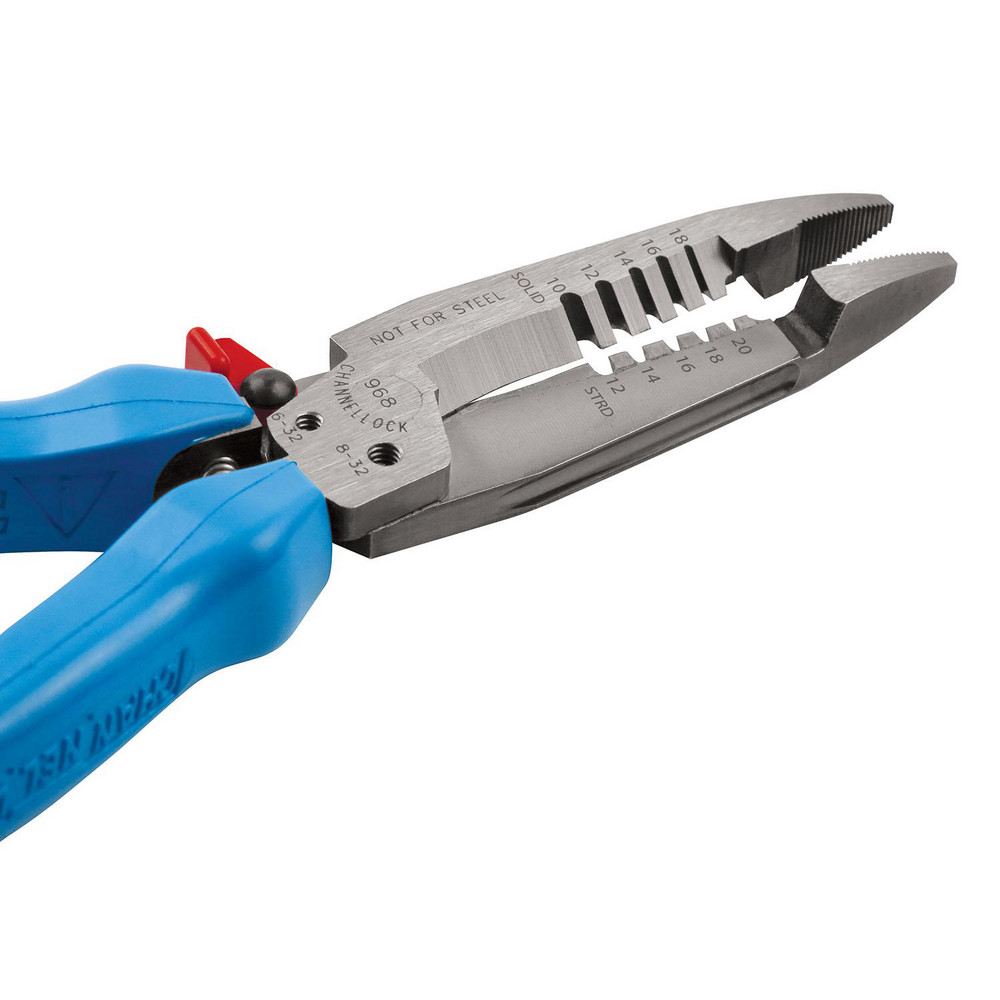 Channellock - Wire & Cable Strippers; Maximum Capacity: 10 AWG solid ...