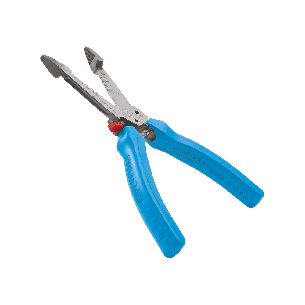 Channellock - Wire & Cable Strippers; Maximum Capacity: 10 AWG solid ...