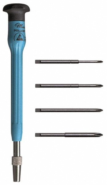 Moody Tools - Screwdriver Set: 5 Pc, JIS & Phillips | MSC Direct