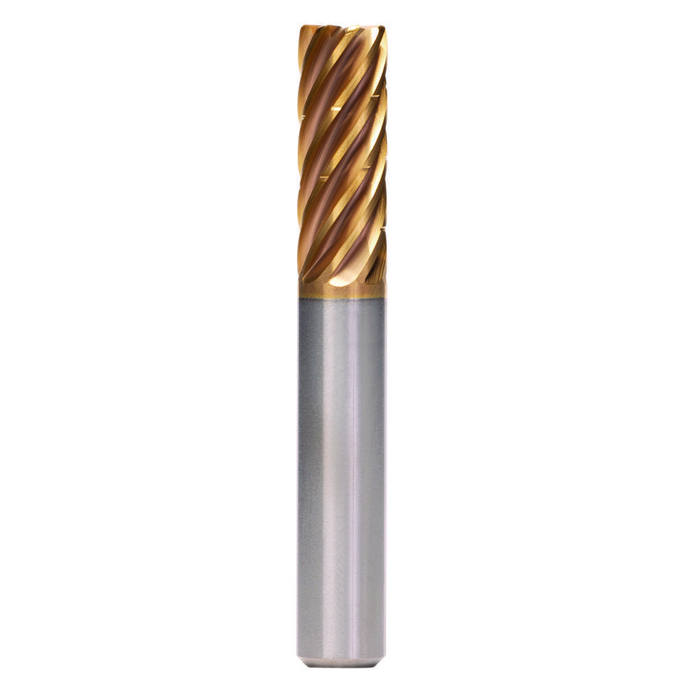 Kennametal - Corner Radius End Mill: 1/2" Dia, 1-1/4" LOC, 0.0300 ...