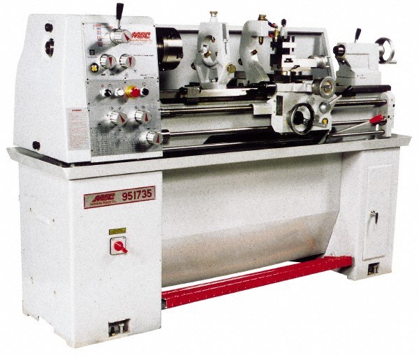 Vectrax - 13" x 40" Engine Lathe: Geared Head, 3 hp, 220 V | MSC Direct