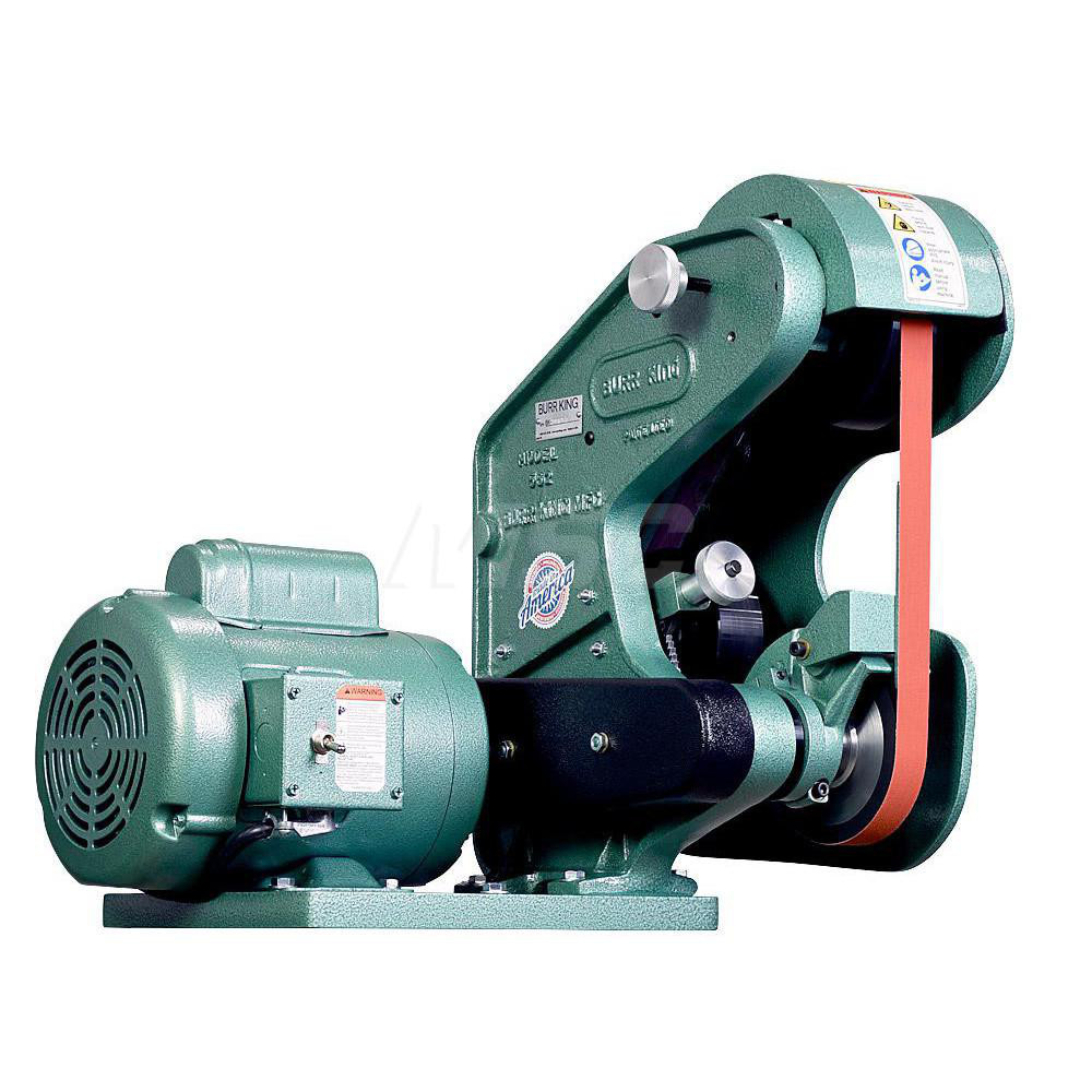 Burr King - 42 Inch Long x 1 Inch Wide Belt Grinder | MSC Direct