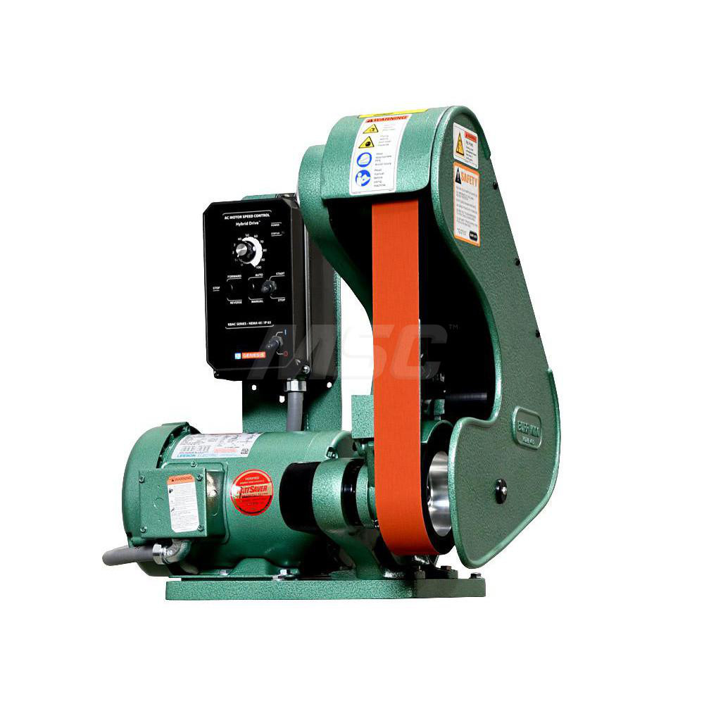 Burr King - 48 Inch Long x 2 Inch Wide Belt Grinder - 09520578 - MSC ...