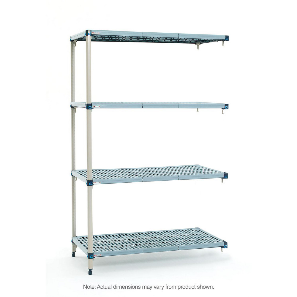 Metro - Plastic Shelving: Shelving Type: Add-on; Shelf Style ...