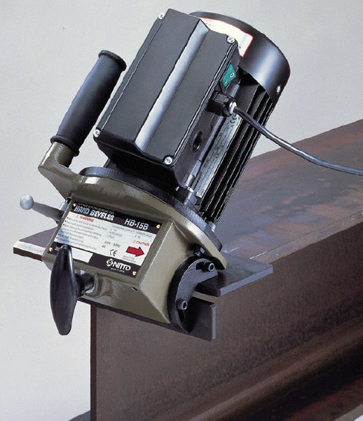 Nitto Kohki - 15 to 45° Bevel Angle, 5/8 Inch Bevel Capacity, 3,340 RPM ...