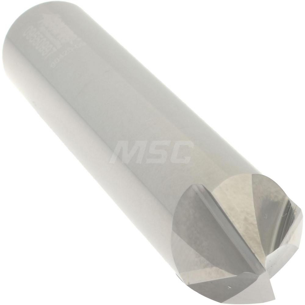 Accupro - Chamfer Mill: 1/2" Dia, 1/2" Shank Dia, 90 deg, 4 Flute ...