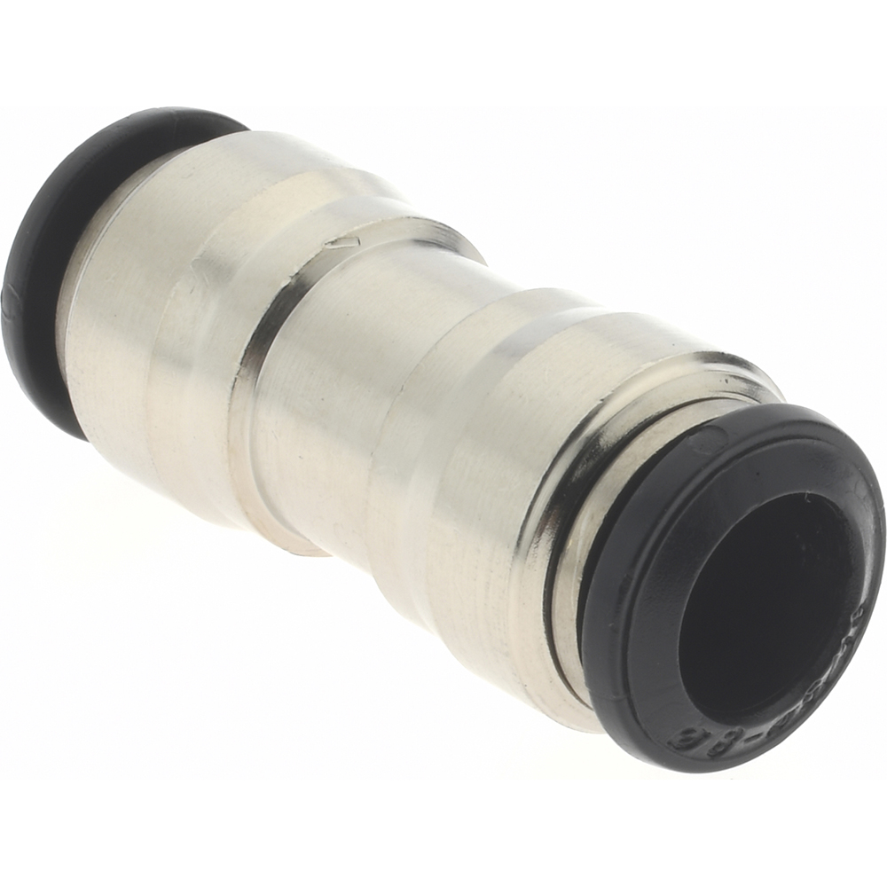Aignep USA - Push-to-Connect Tube x Tube Fitting: Union, 8.00 mm OD | MSC Direct