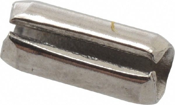Value Collection - Slotted Spring Pin: 3/16" Long, 18-8 Stainless Steel ...