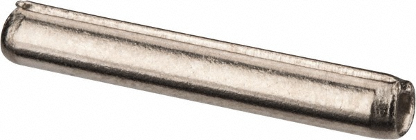 Value Collection - Slotted Spring Pin: 1/2" Long, 18-8 Stainless Steel ...