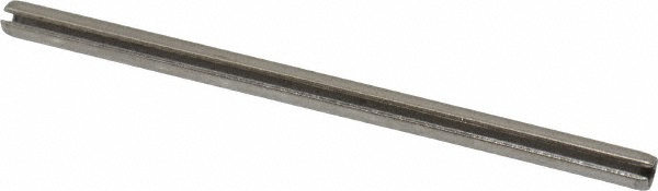 Value Collection - Slotted Spring Pin: 1-1/2" Long, 18-8 Stainless ...