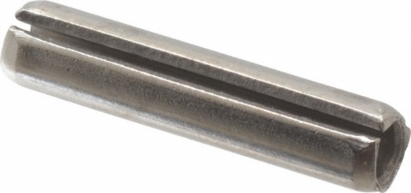 Value Collection - Slotted Spring Pin: 7/8" Long, 18-8 Stainless Steel ...