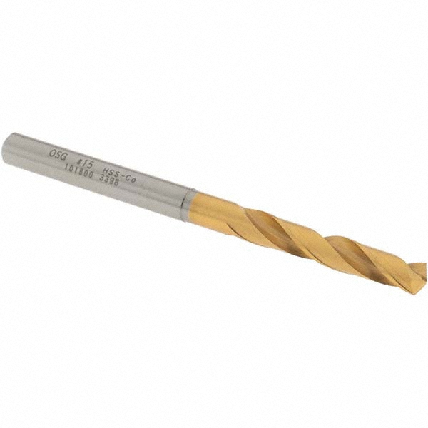 OSG - Screw Machine Length Drill Bit: #15 (0.1800) Dia, 130 deg, Cobalt ...